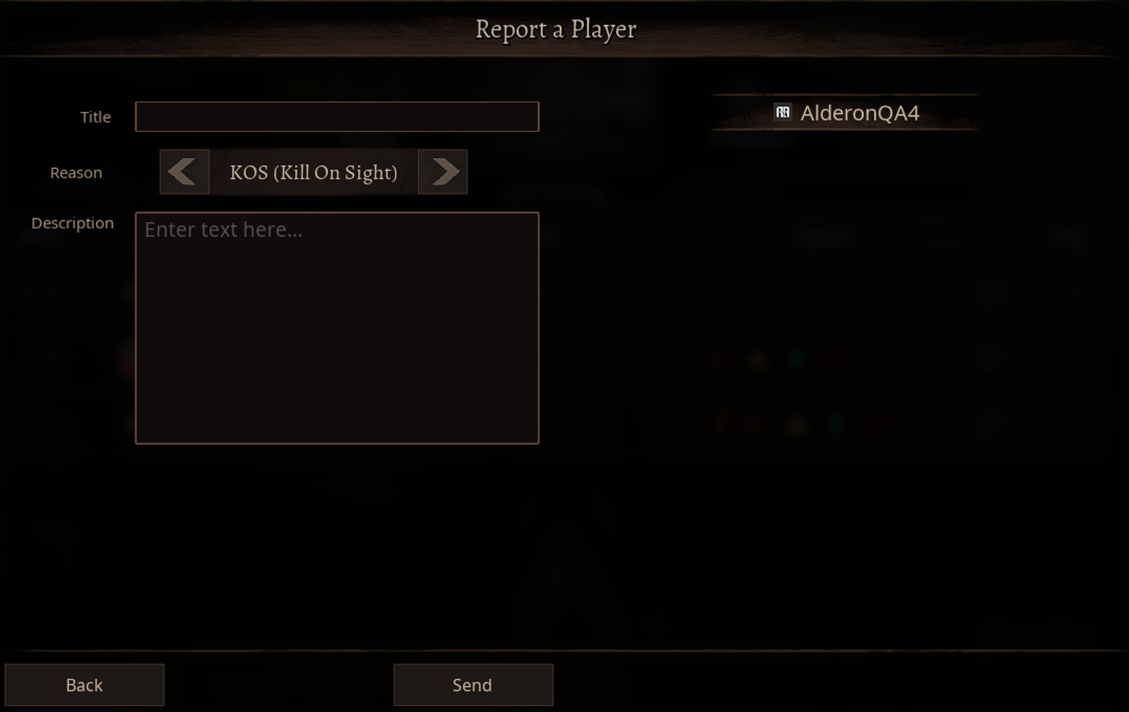 How to Report a Player – Alderon Games